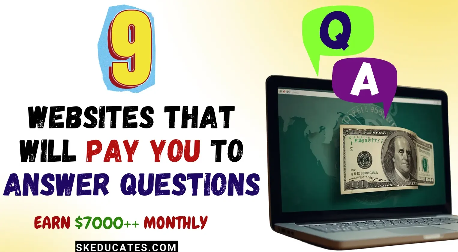 9 Websites That Will Pay You To Answer Questions