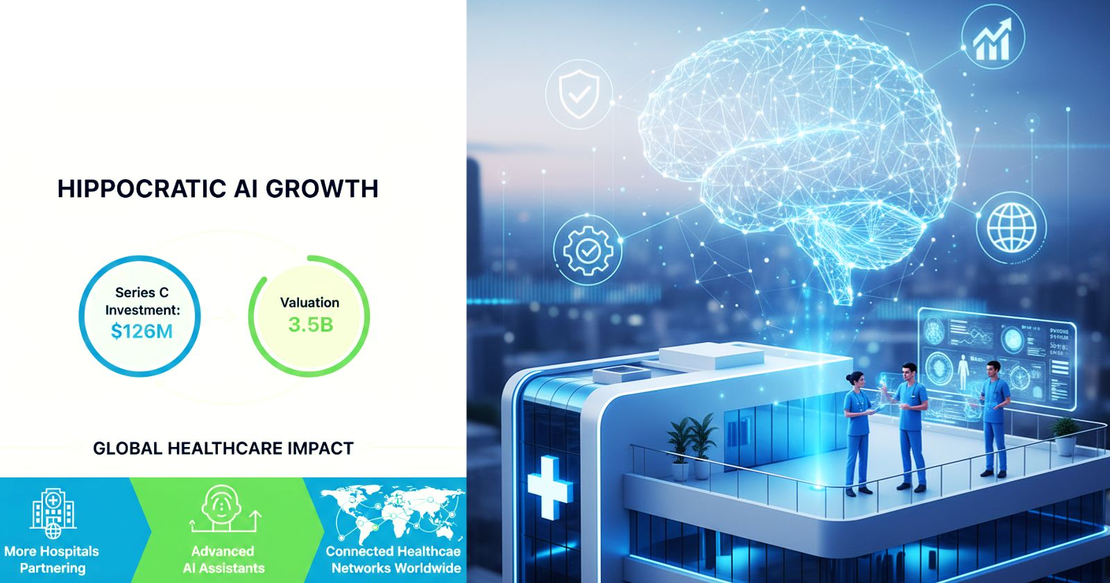 Hippocratic AI Raises $126M Series C at $3.5B Valuation to Expand Safe ...