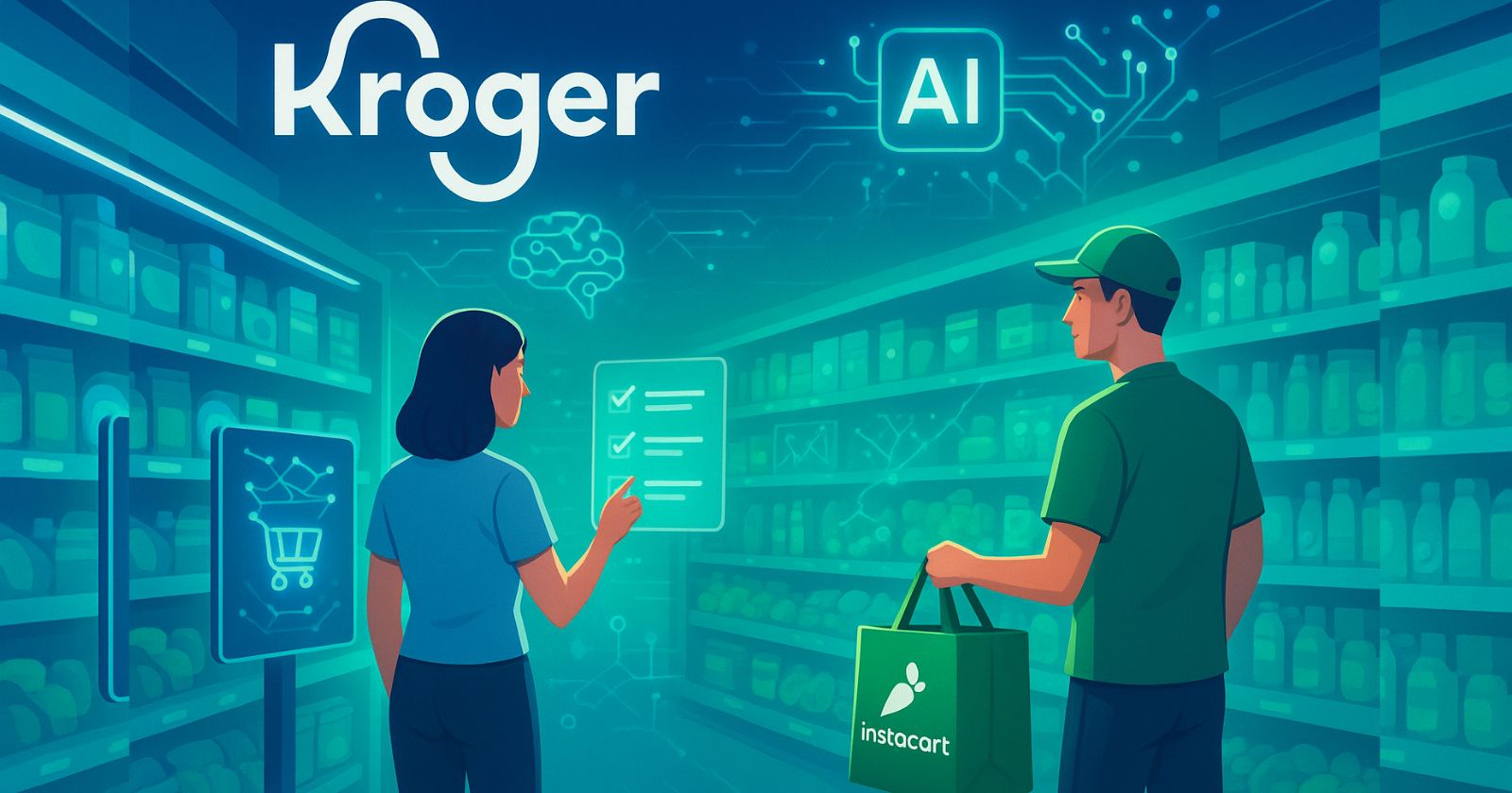 Kroger and Instacart Team Up to Make Shopping Smarter with AI